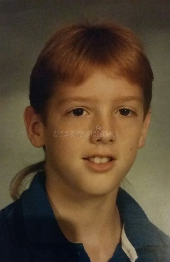 Boy stock image. Image of rattail, child, haircut, school - 239055411