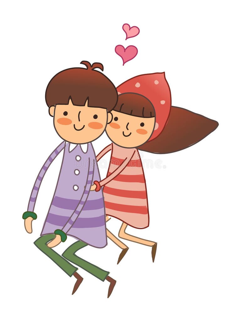Girl Boy Side View Stock Illustrations – 2,055 Girl Boy Side View Stock ...