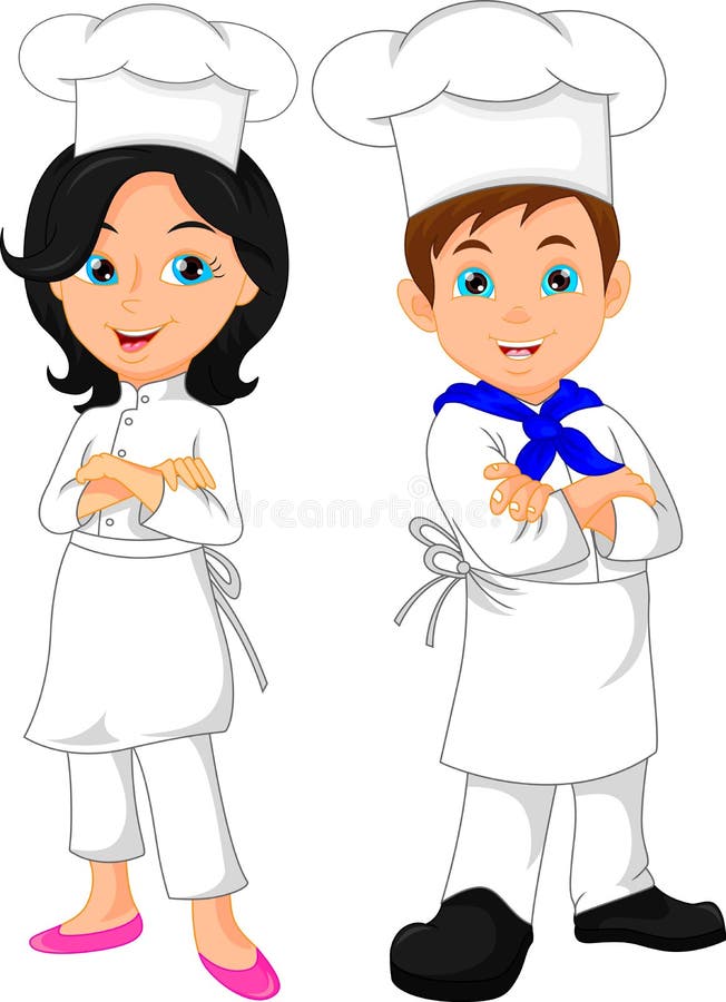 Boy chef cartoon stock vector. Illustration of cute - 101032235