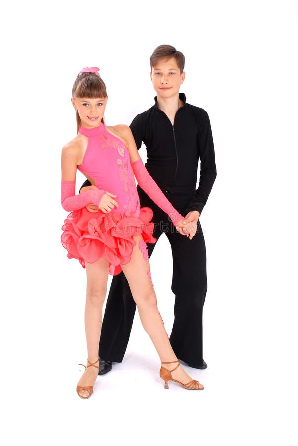 Tap Dance Boy and Girl Partners Stock Image - Image of dancing, couple ...