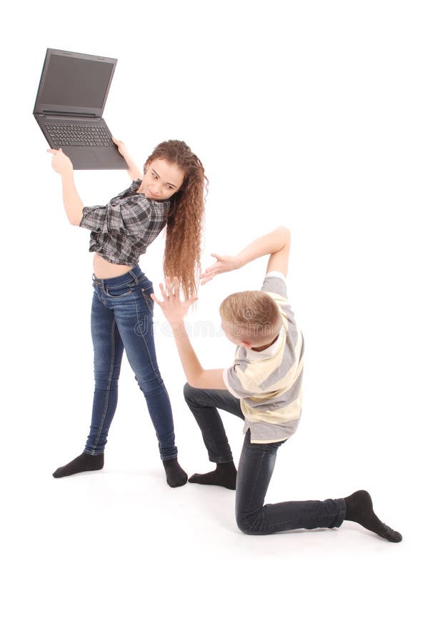 114 Kid Fighting Laptop Stock Photos - Free & Royalty-Free Stock Photos ...