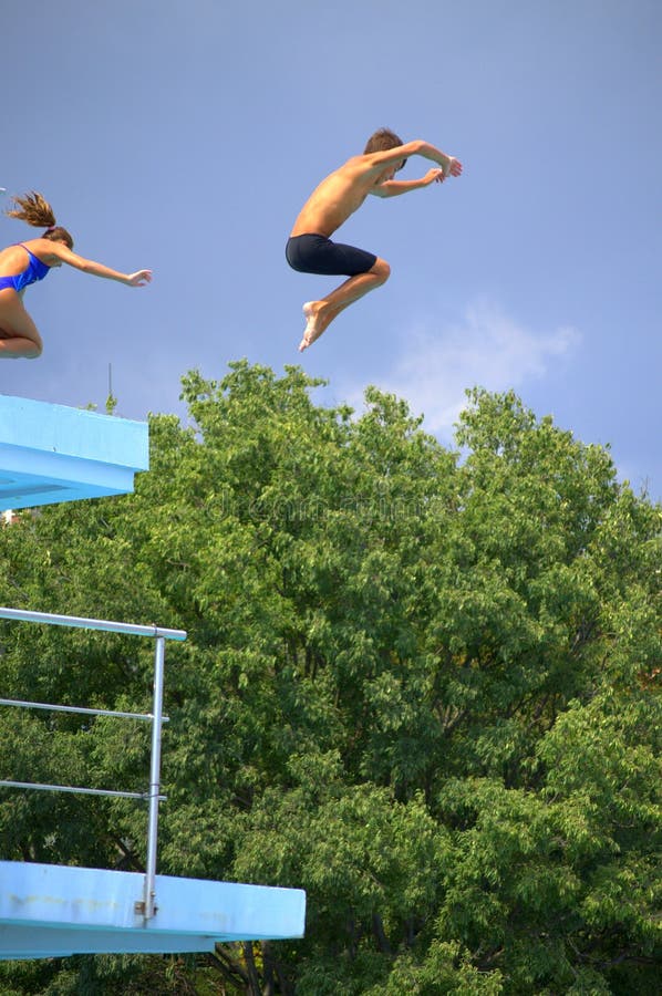 127 Girl Pool Diving Board Stock Photos - Free & Royalty-Free Stock ...