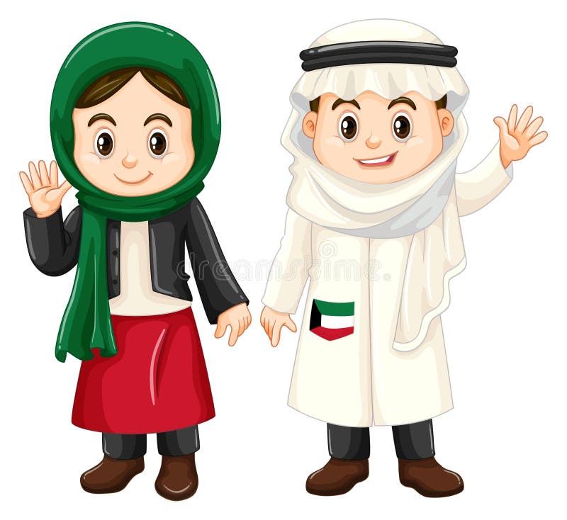 Kuwait Tradition Stock Illustrations – 145 Kuwait Tradition Stock ...
