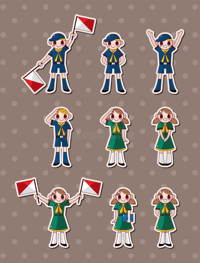 Girl Scout Stock Illustrations – 3,820 Girl Scout Stock Illustrations ...