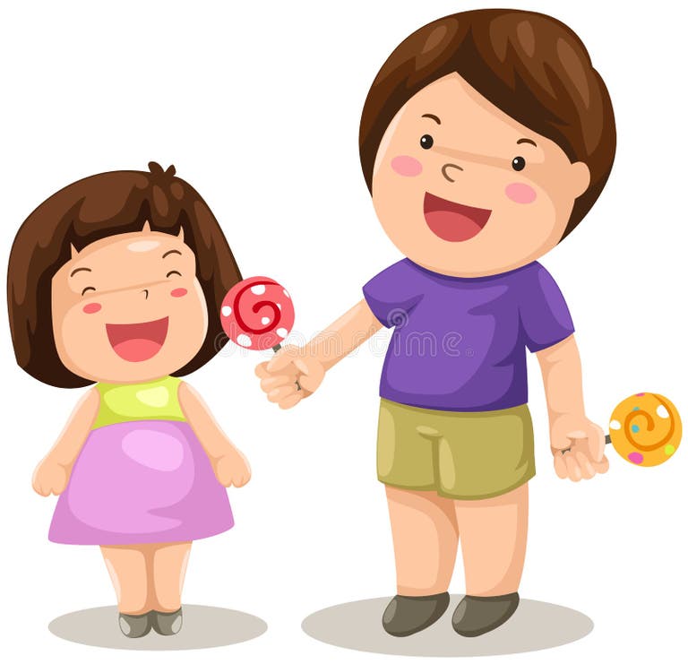 Boy Eating Candy Stock Illustrations – 829 Boy Eating Candy Stock ...