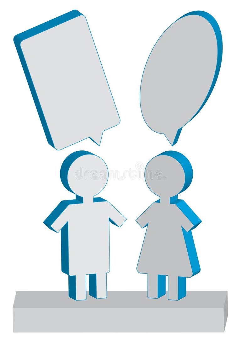 Girl Boy Dialog Stock Illustrations – 1,566 Girl Boy Dialog Stock ...