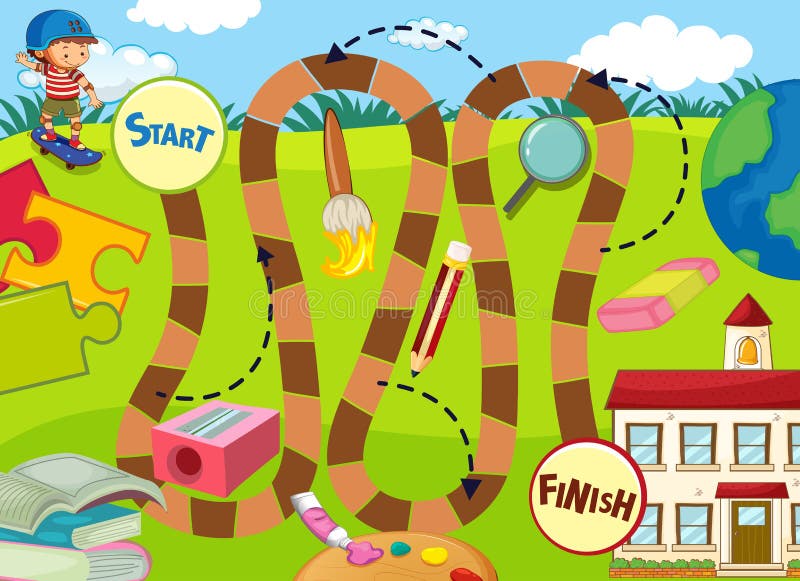 Board Game School Stock Illustrations – 7,599 Board Game School Stock ...