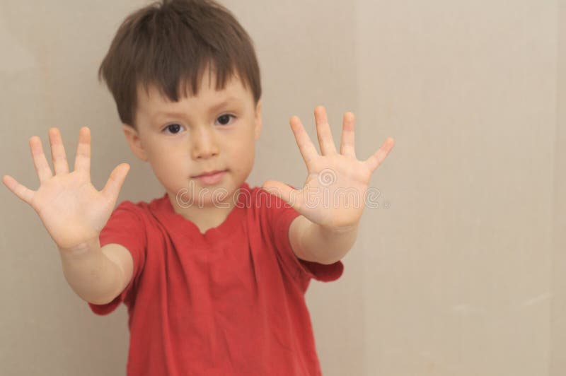 Boy Saying Stop Stock Photos - Free & Royalty-Free Stock Photos from ...