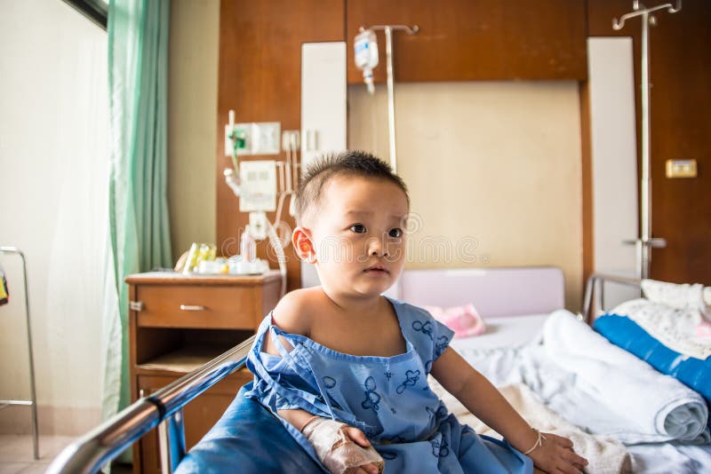 A boy has got sick. stock image. Image of doctor, health - 98056567