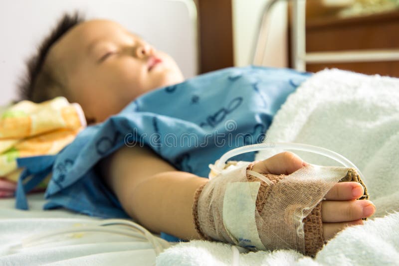 A boy has got sick. stock image. Image of lying, birth - 98056827