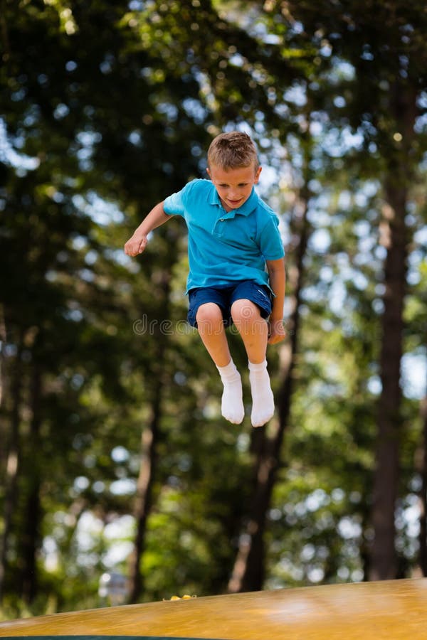 Boy Having Fun at Playground Stock Photo - Image of kids, polo: 49756636