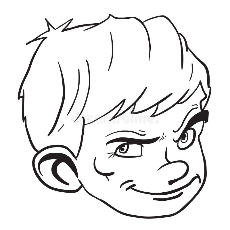 Sneering Face Cartoon