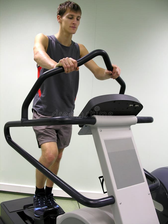 Boy in health club stock photo. Image of pounds, brunette - 500626