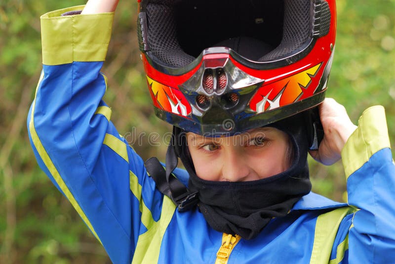 Boy with helmet stock photo. Image of helmet, young, teenager - 5749076