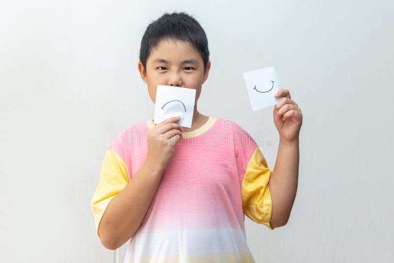 Changing Emotions during Transition Curve Stock Image - Image of ...