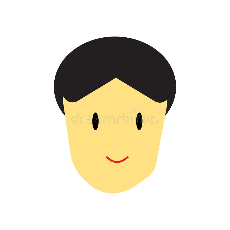 Boy Icon Vector Sign And Symbol Isolated On White Background, Boy Logo ...