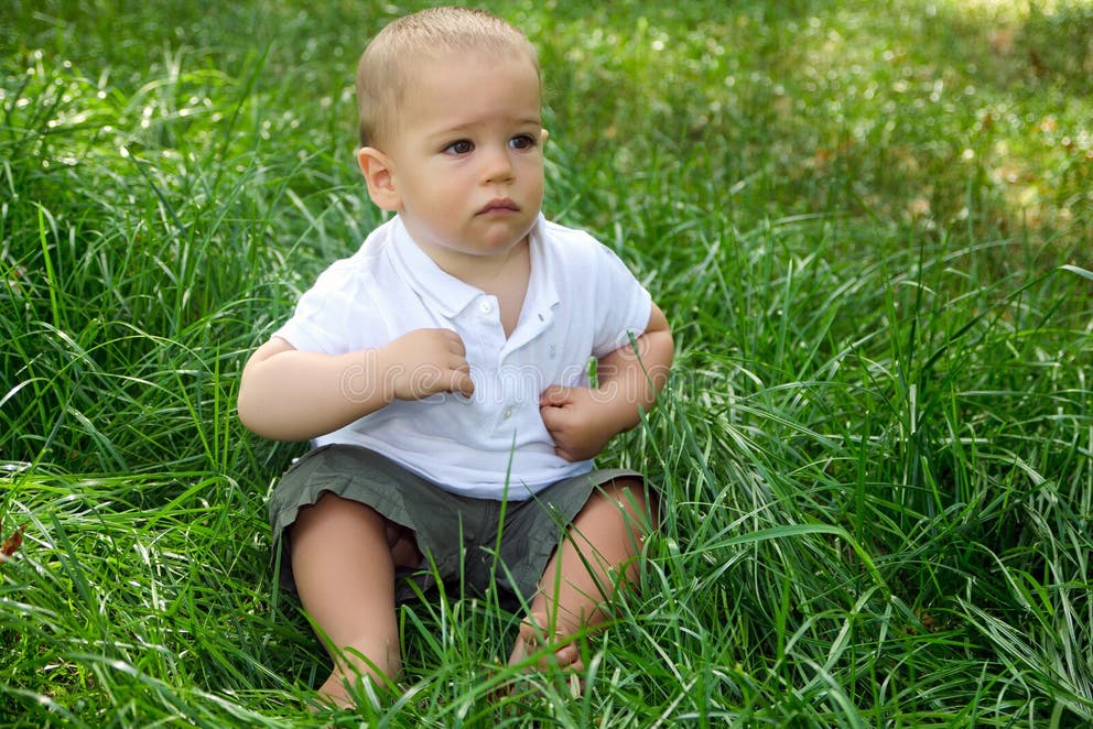 Boy imitating a chicken stock image. Image of innocent - 25959875