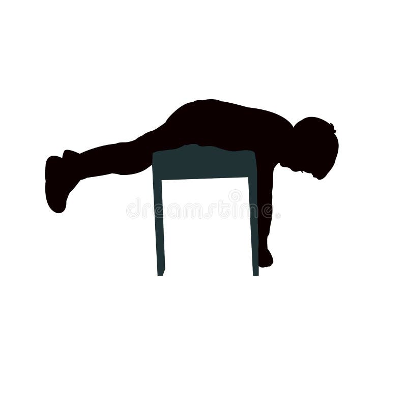 A Boy Kneeling Down, Silhouette Vector Stock Vector - Illustration of ...