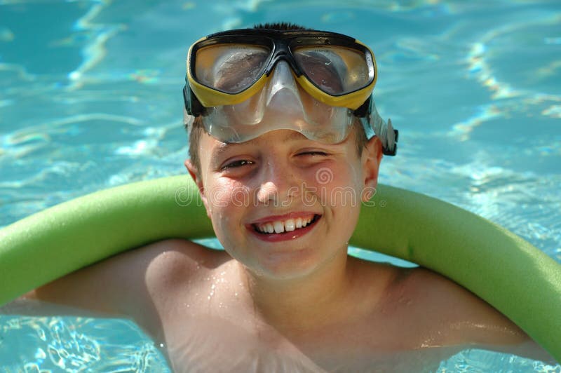 Boy laughing and winking stock image. Image of healthy - 2458589