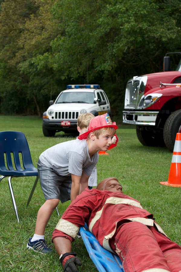 Fire and Rescue stock photo. Image of firemen, help, firefighting ...