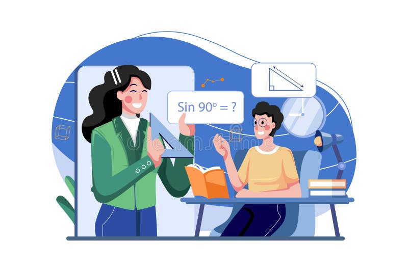 Teen Learning Math Stock Illustrations – 121 Teen Learning Math Stock ...