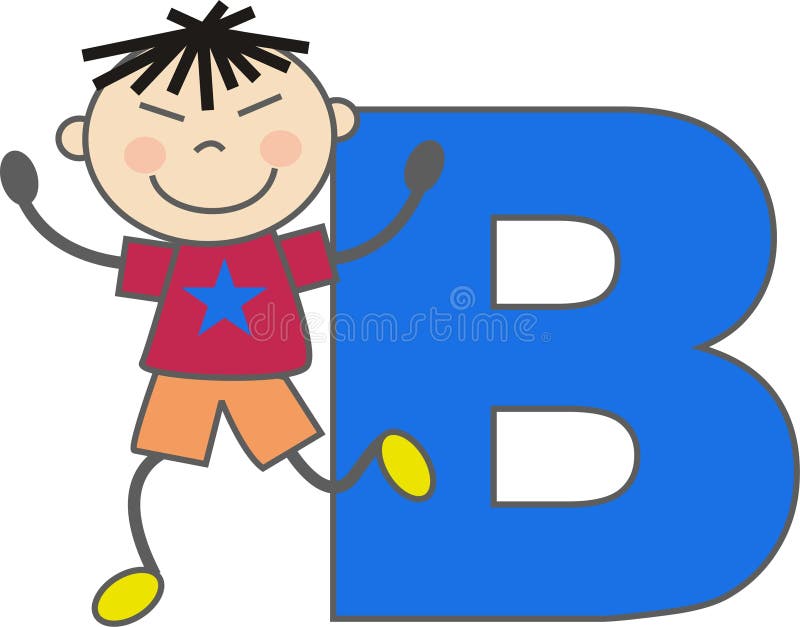 B Letter Boy Stock Illustrations – 178 B Letter Boy Stock Illustrations ...