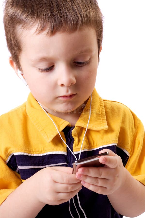 Boy listening to music stock photo. Image of ipod, music - 29945976