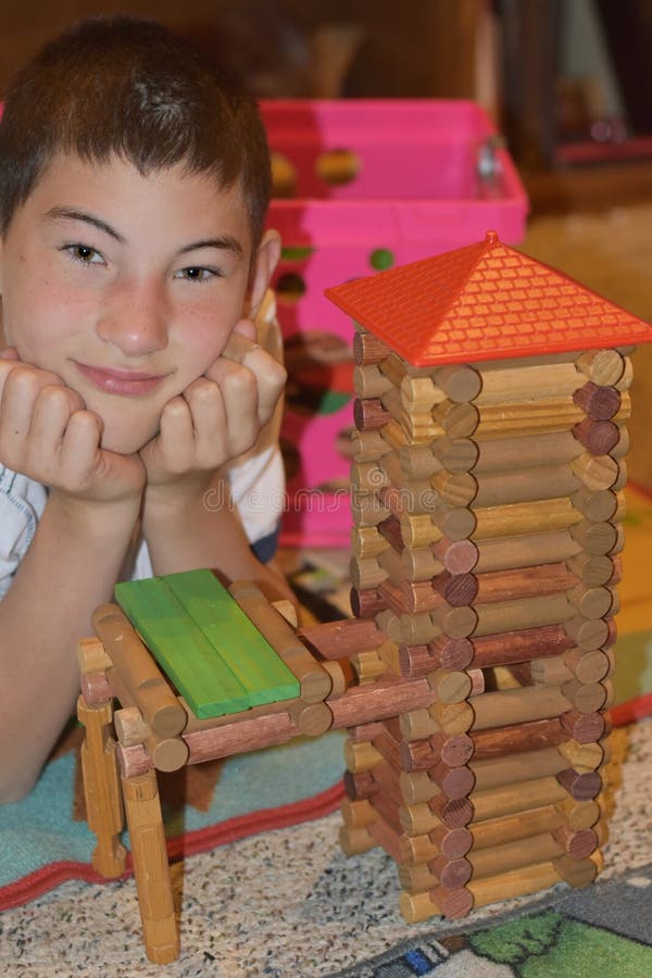 Lincoln Logs Castle