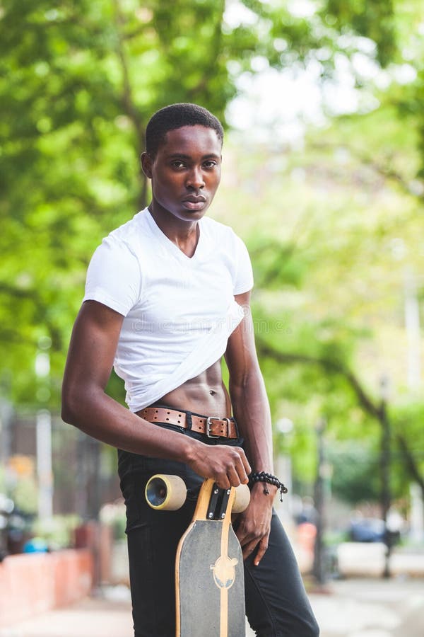 Boy with Longboard stock photo. Image of youth, outdoor - 44840702
