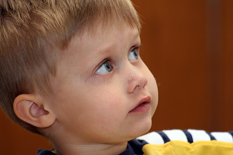 Boy Looking stock photo. Image of child, cute, looking - 9480286