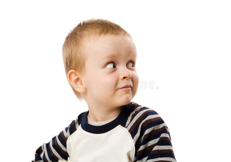 Kid looking up to the sky stock photo. Image of lifestyles - 3266040