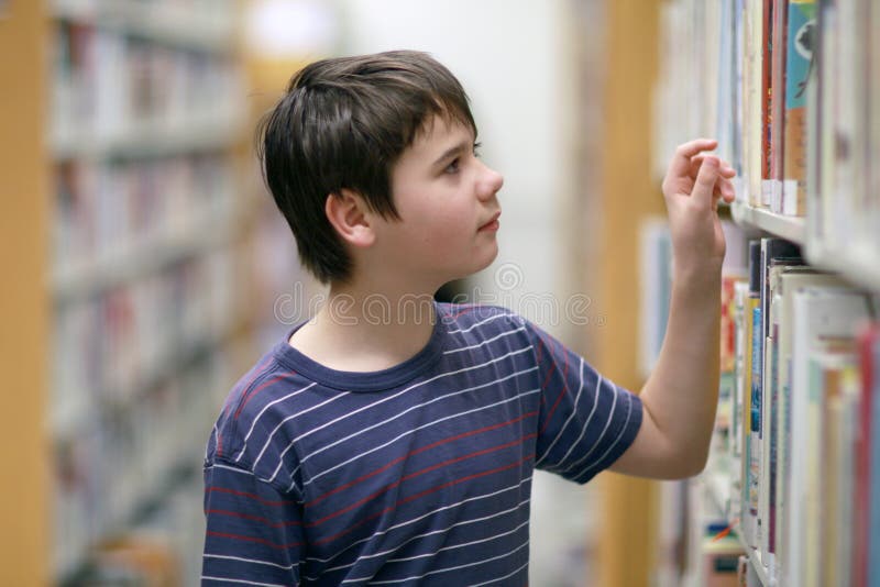 Boy reading stock image. Image of little, learning, boys - 4771667