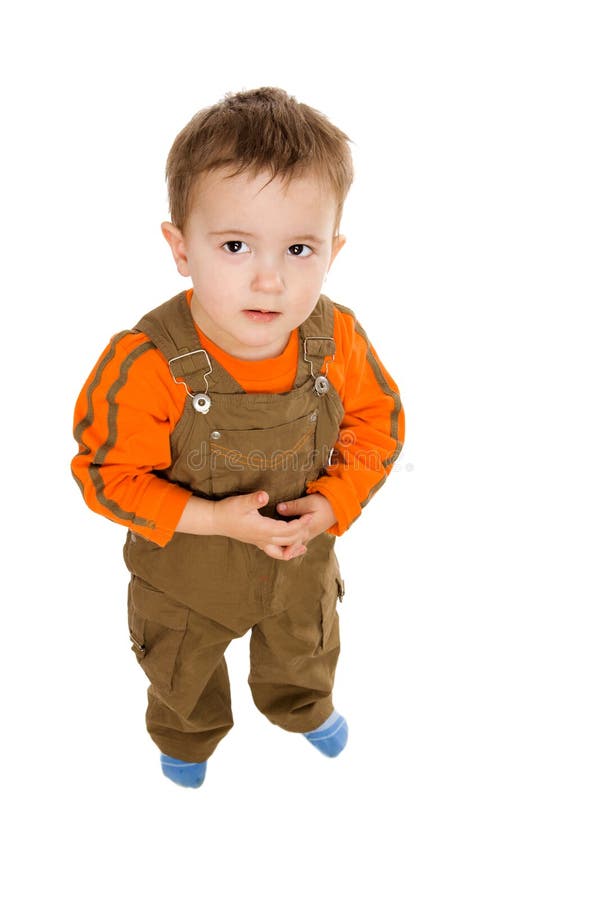 Boy looking up stock photo. Image of angle, small, contemplation - 18347536