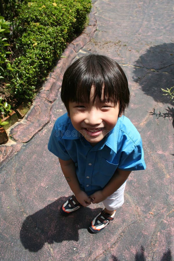 Boy looking up stock image. Image of happiness, joyful - 885209