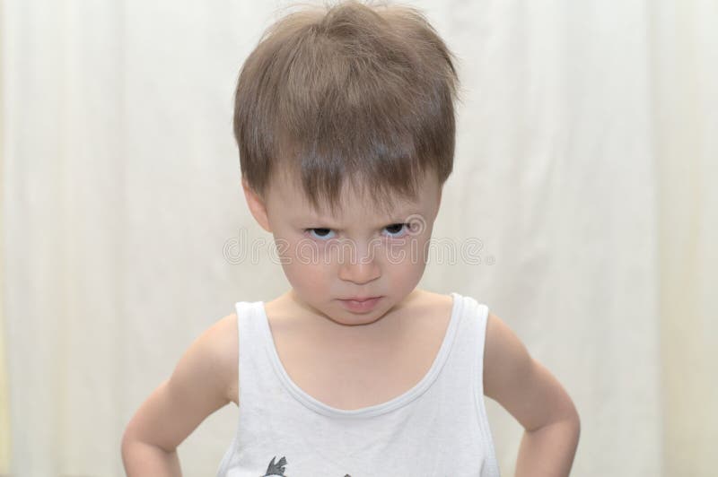 Boy looks askance stock image. Image of putupon, hipped - 38589715