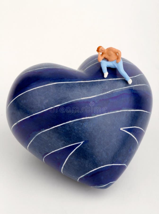 Boy in love miniature stock image. Image of love, miniature - 52344587