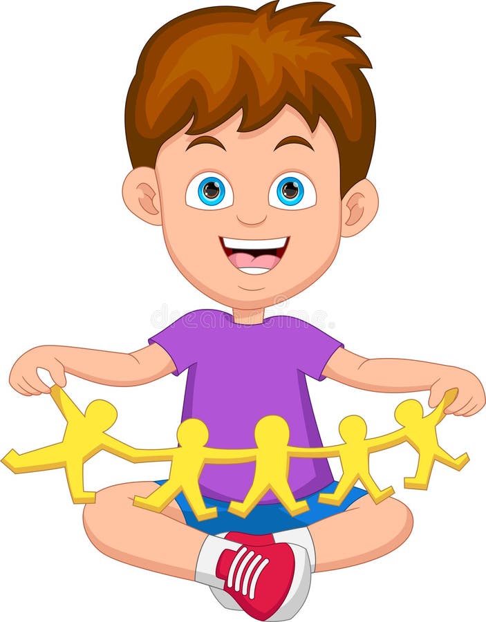 Kids Making Crafts Stock Illustrations – 114 Kids Making Crafts Stock ...