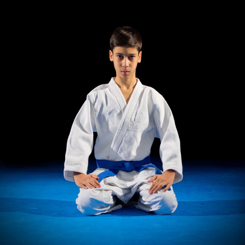 Boy martial arts fighter stock photo. Image of energy - 78076562