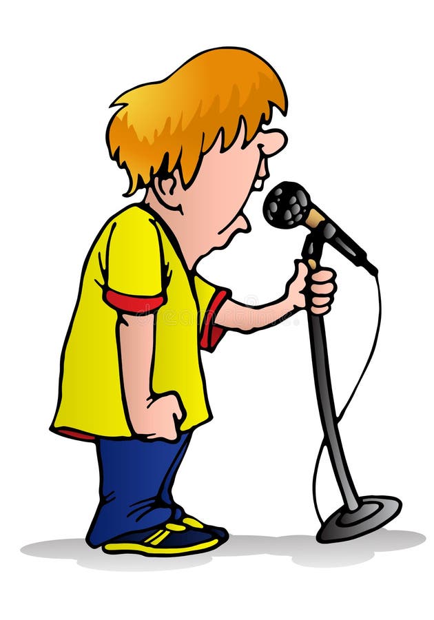 Boy Microphone Stock Illustrations – 2,979 Boy Microphone Stock ...