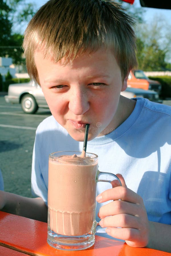 2+ Boy drinking milkshake Free Stock Photos - StockFreeImages