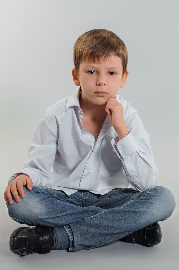 Boy model stock photo. Image of looking, floor, male - 46520604