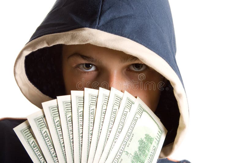 Boy with money stock image. Image of businessman, budget - 5980313