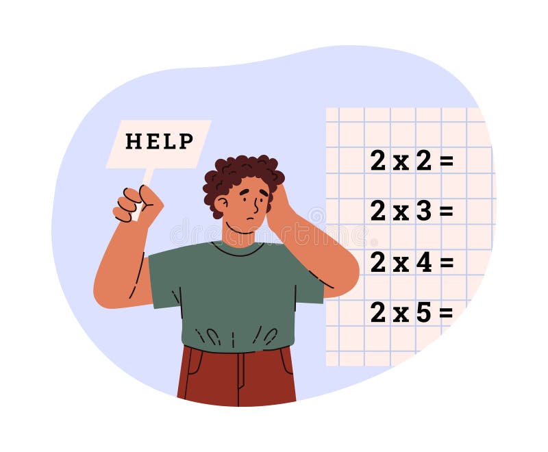 Confused Math Stock Illustrations – 86 Confused Math Stock ...