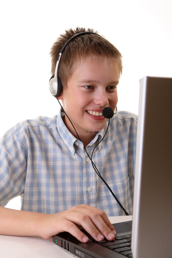 Boy with notebook stock photo. Image of model, male, learning - 7364028