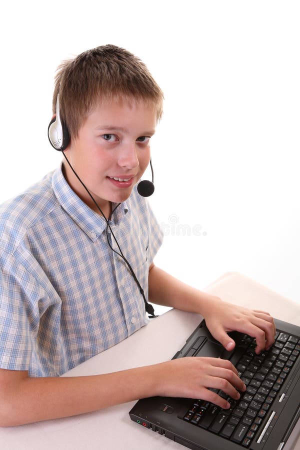Boy with notebook stock photo. Image of notebook, homework - 7364046