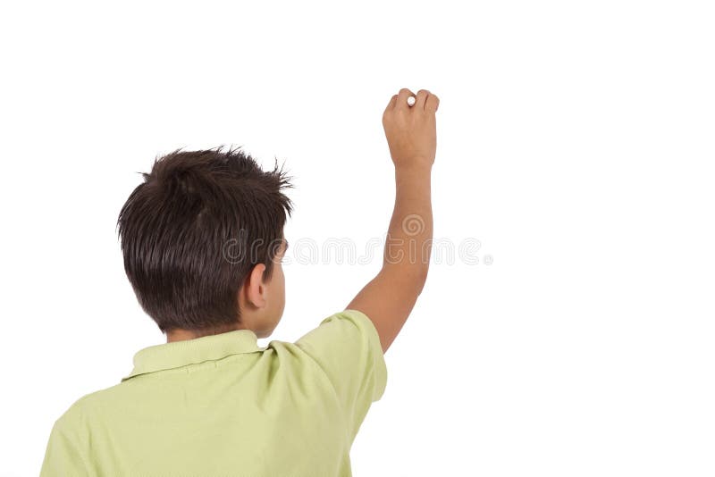 Child on its back pointing stock image. Image of address - 97242247