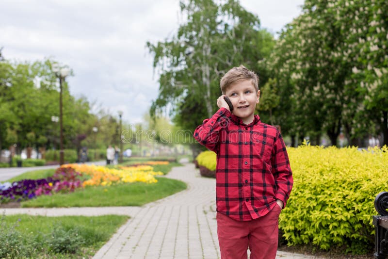 Boy with phone stock image. Image of connection, emotion - 53906555