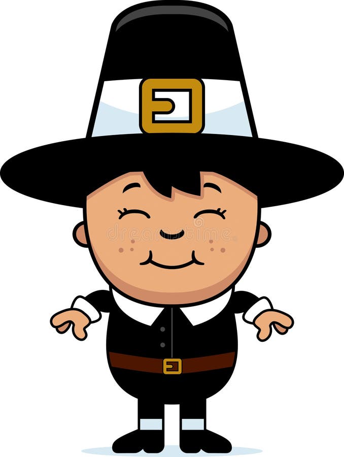Boy Pilgrim stock vector. Illustration of american, clipart - 47526689