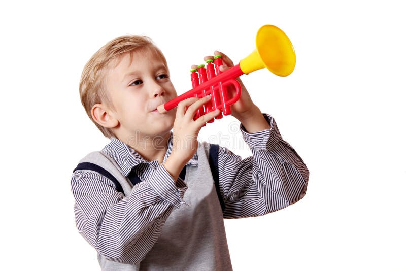 Boy Trumpet Stock Photos - Download 1,213 Royalty Free Photos