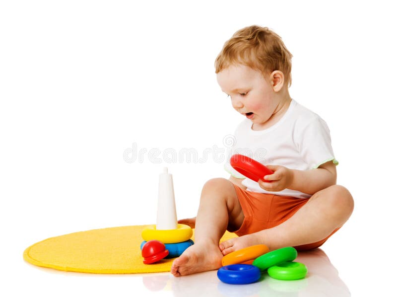 Boy playing stock photo. Image of little, expression - 13861608